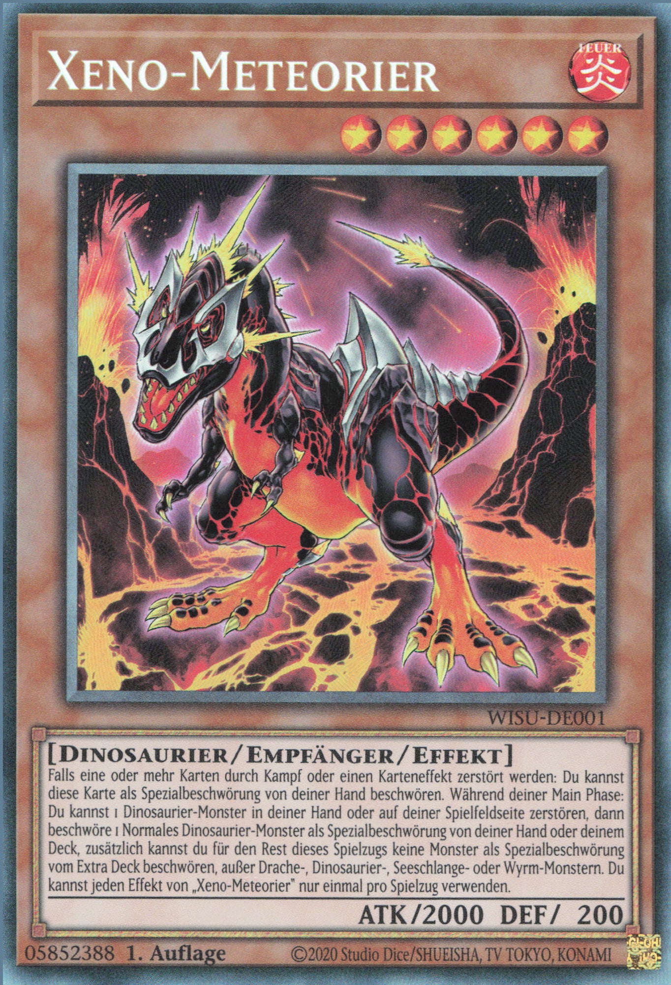 Xeno-Meteorier (V.2) WISU-DE001 Collectors Rare — ReCollectibles
