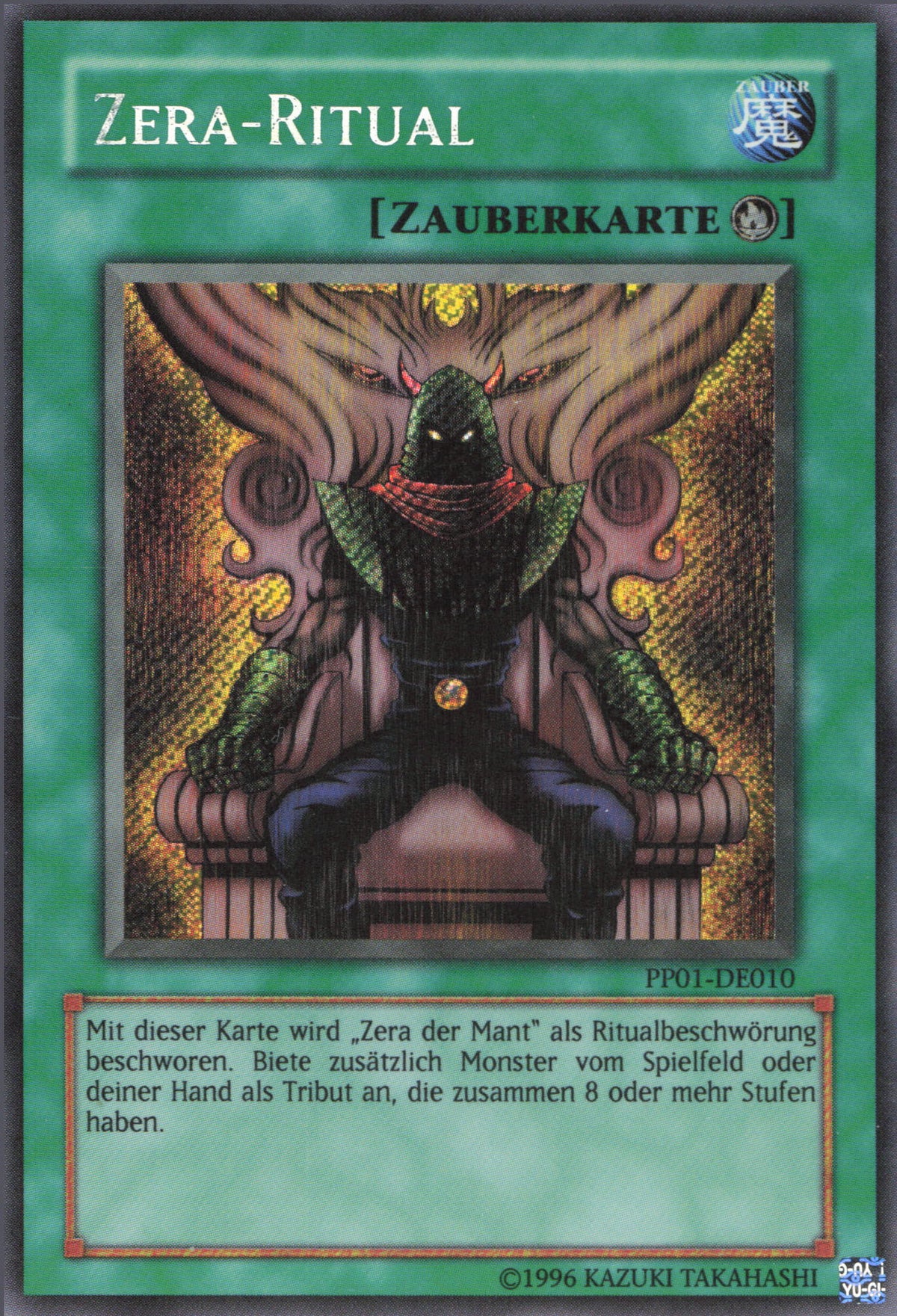 Yugioh Zera-Ritual (V.2) PP01-DE010 Secret Rare Deutsch kaufen ...