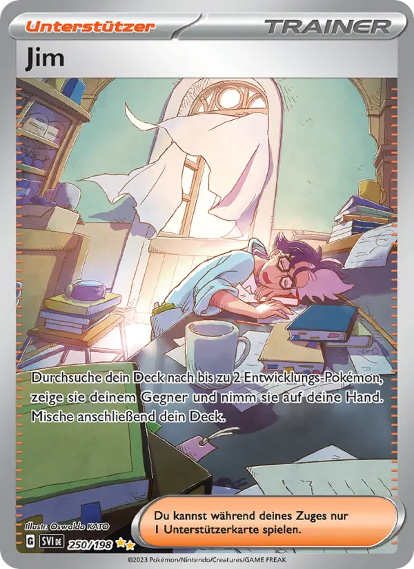 Pokémon Jim SVI-250 Special Illustration Rare Deutsch kaufen ...