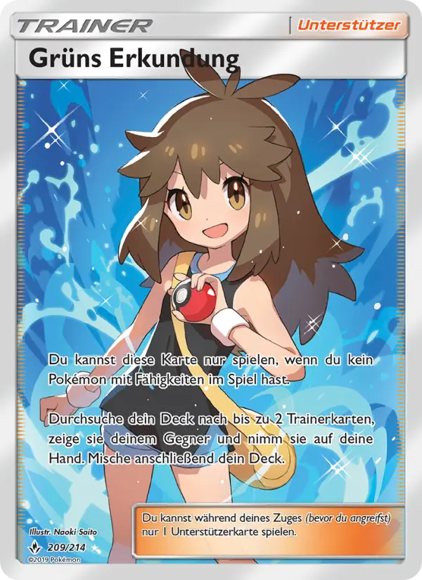 Pokémon Grüns Erkundung UNB-209 Ultra Rare Deutsch kaufen — ReCollectibles