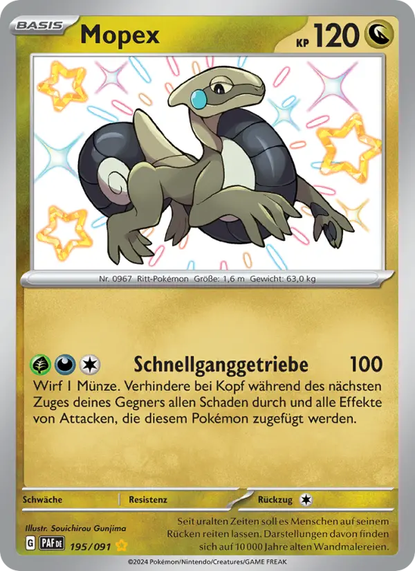 Pokémon Mopex PAF-195 Shiny Rare Deutsch kaufen — ReCollectibles