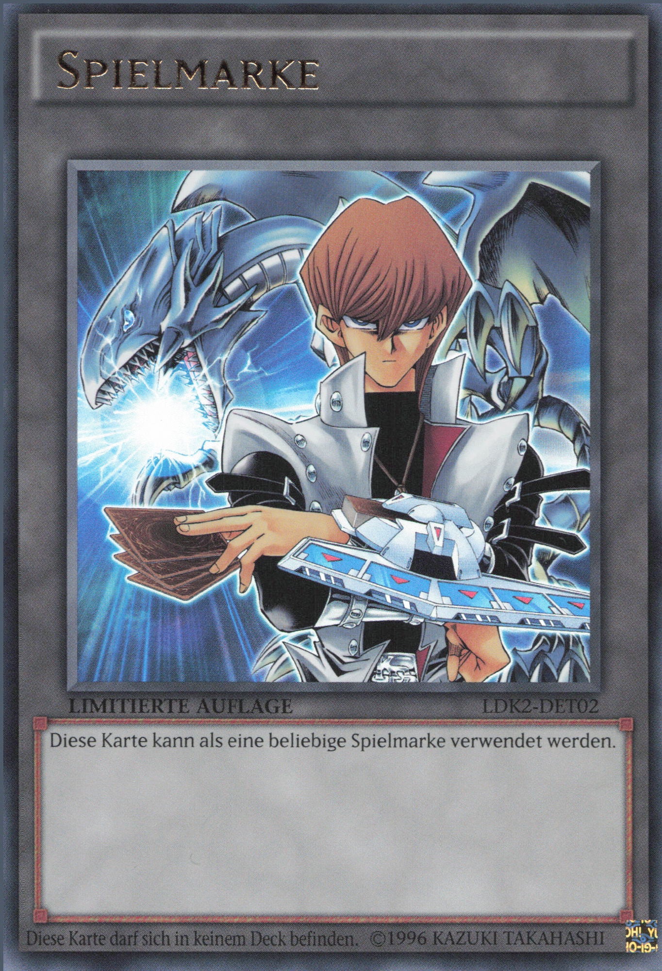 Yugioh Kaiba & Blue-Eyes White Dragon Token LDK2-DET02 Token Deutsch ...