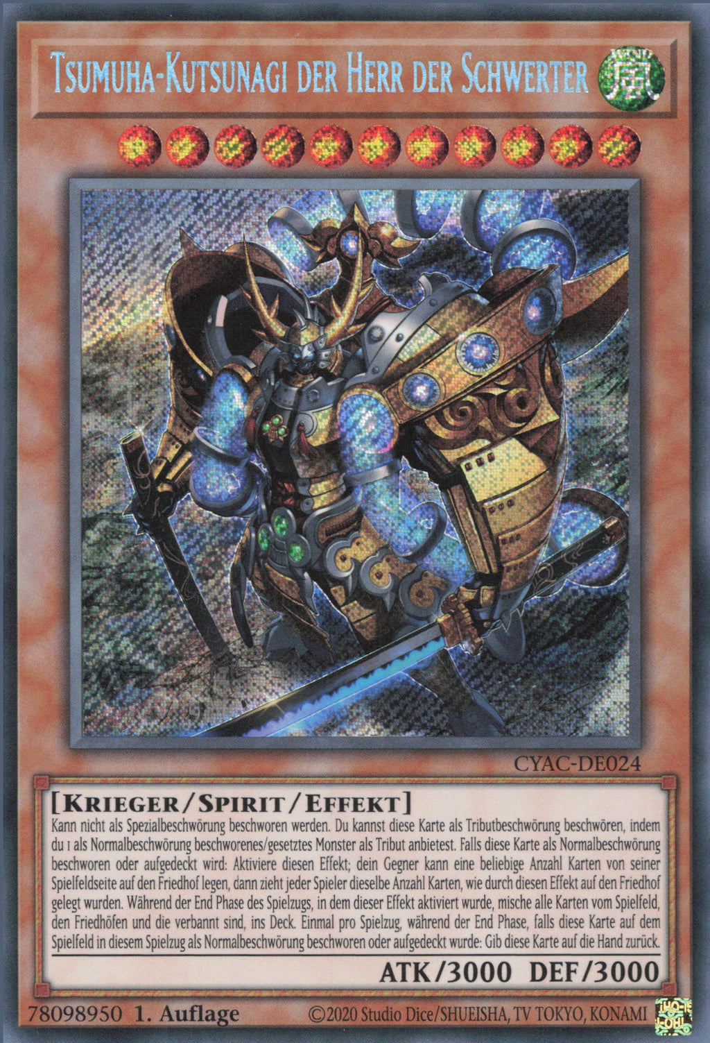 Yu-Gi-Oh! Tsumuha-Kutsunagi der Herr der Schwerter kaufen | ReCollectibles.de