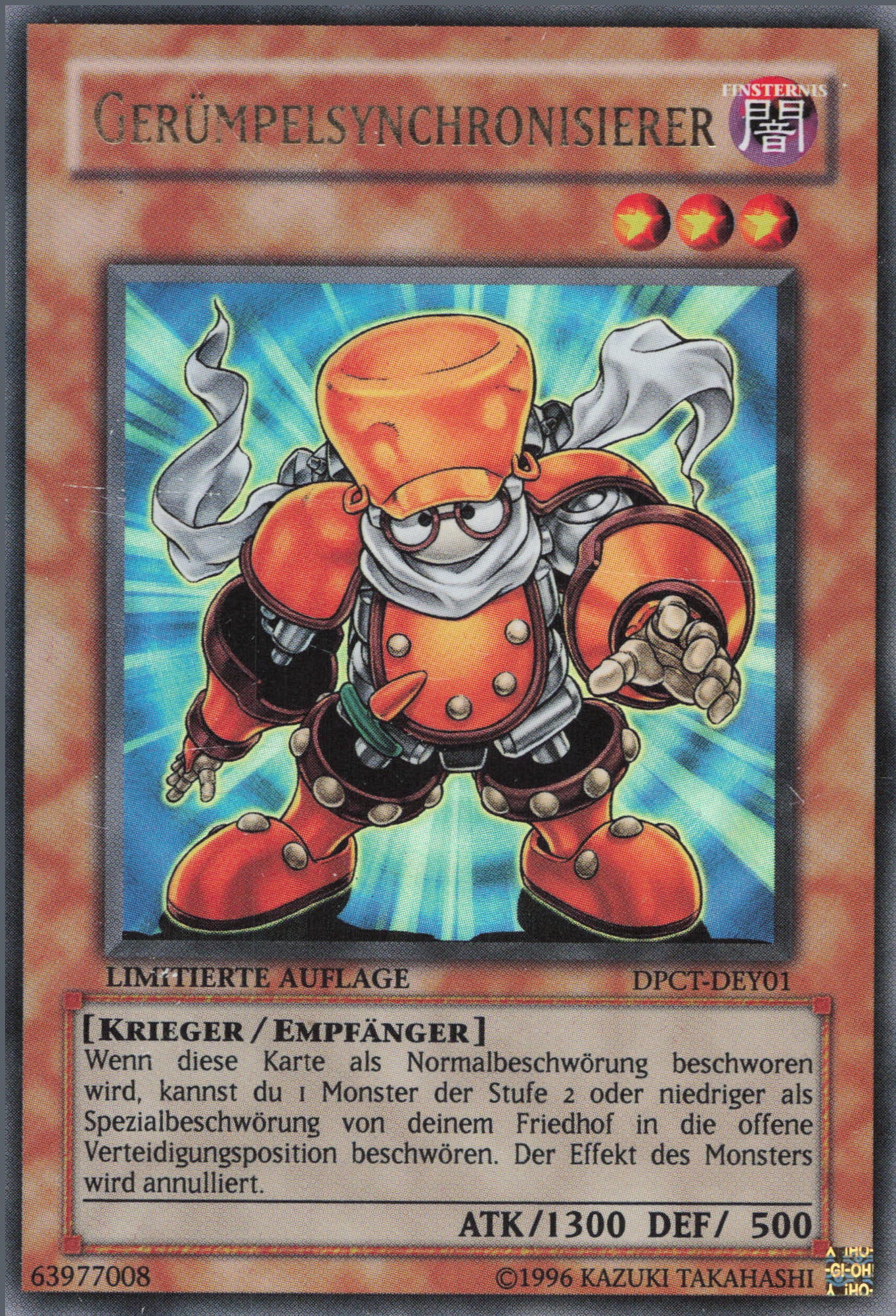 Yugioh Gerümpelsynchronisierer DPCT-DEY01 Ultra Rare Deutsch kaufen ...