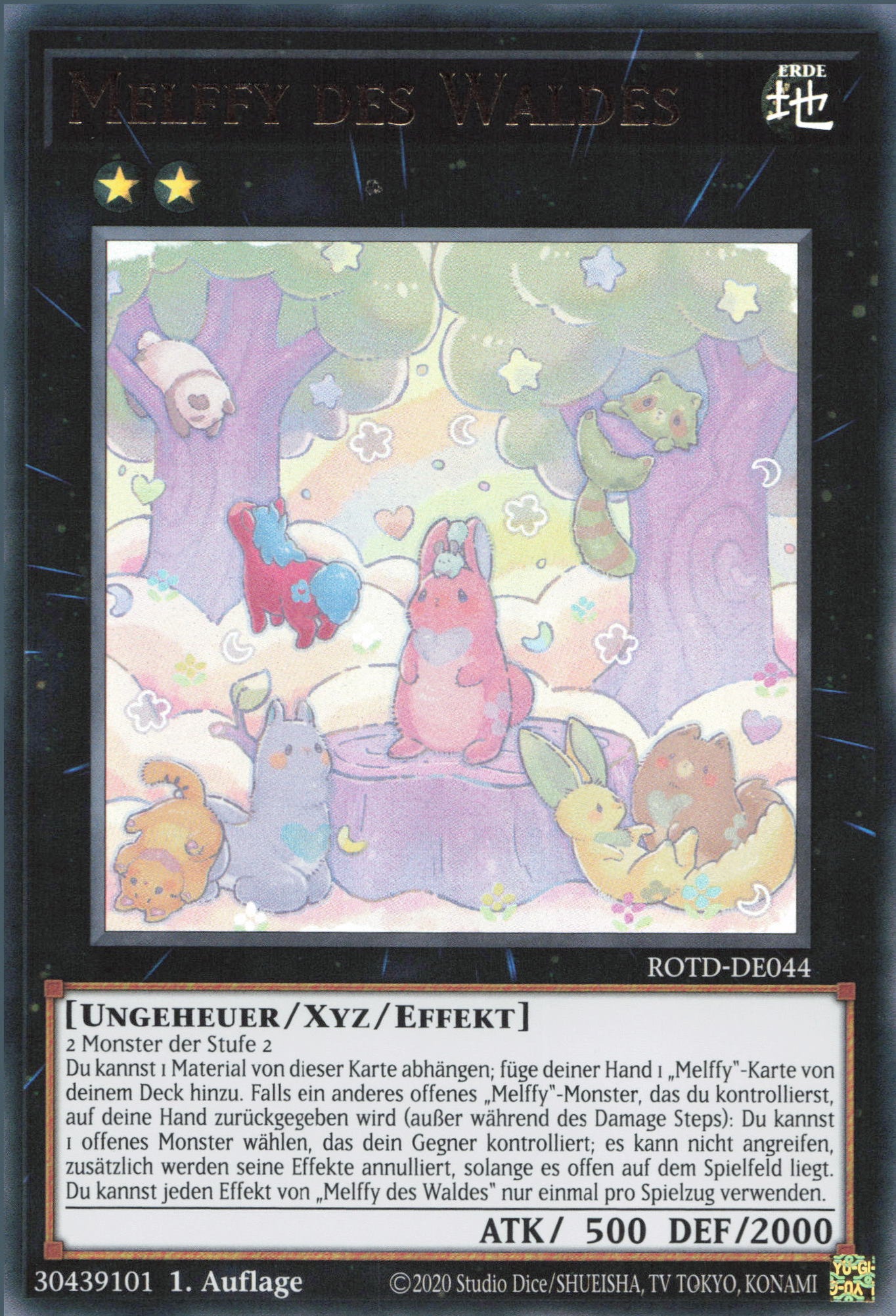 Yugioh Melffy des Waldes ROTD-DE044 Ultra Rare Deutsch kaufen ...