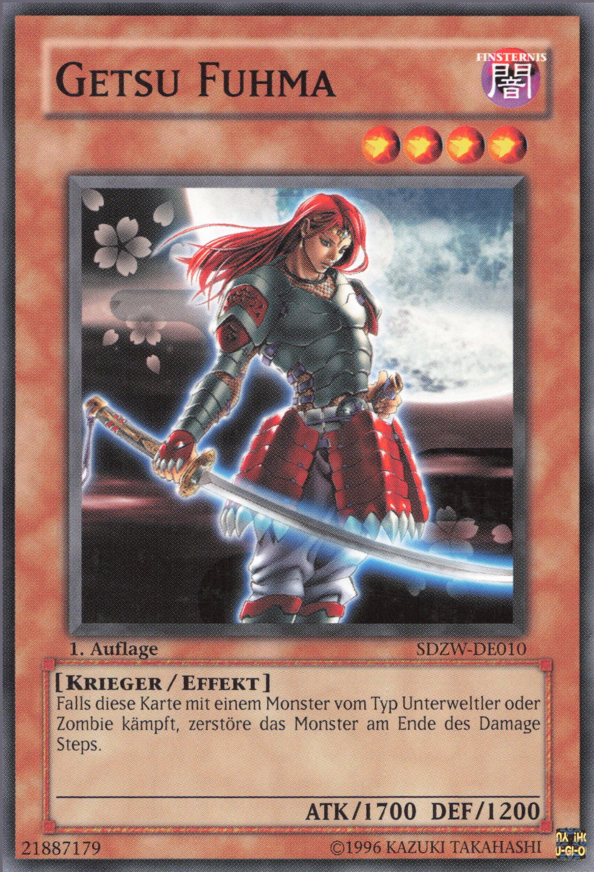 Yugioh Getsu Fuhma SDZW-DE010 Common Deutsch kaufen — ReCollectibles