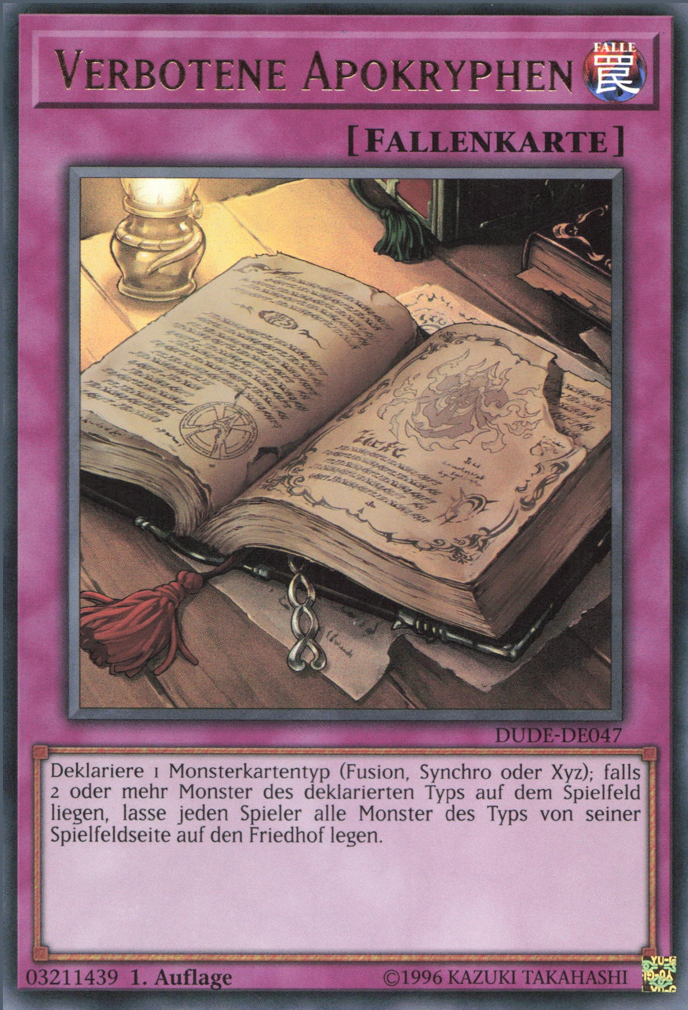 Yugioh Verbotene Apokryphen DUDE-DE047 Ultra Rare Deutsch kaufen — ReCollectibles