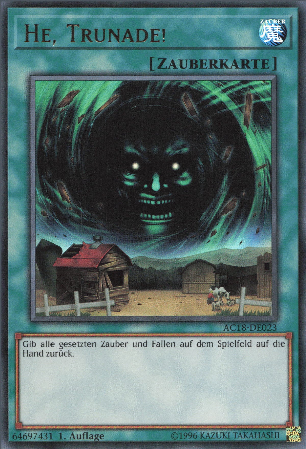 Yugioh He, Trunade! AC18-DE023 Ultra Rare Deutsch kaufen — ReCollectibles