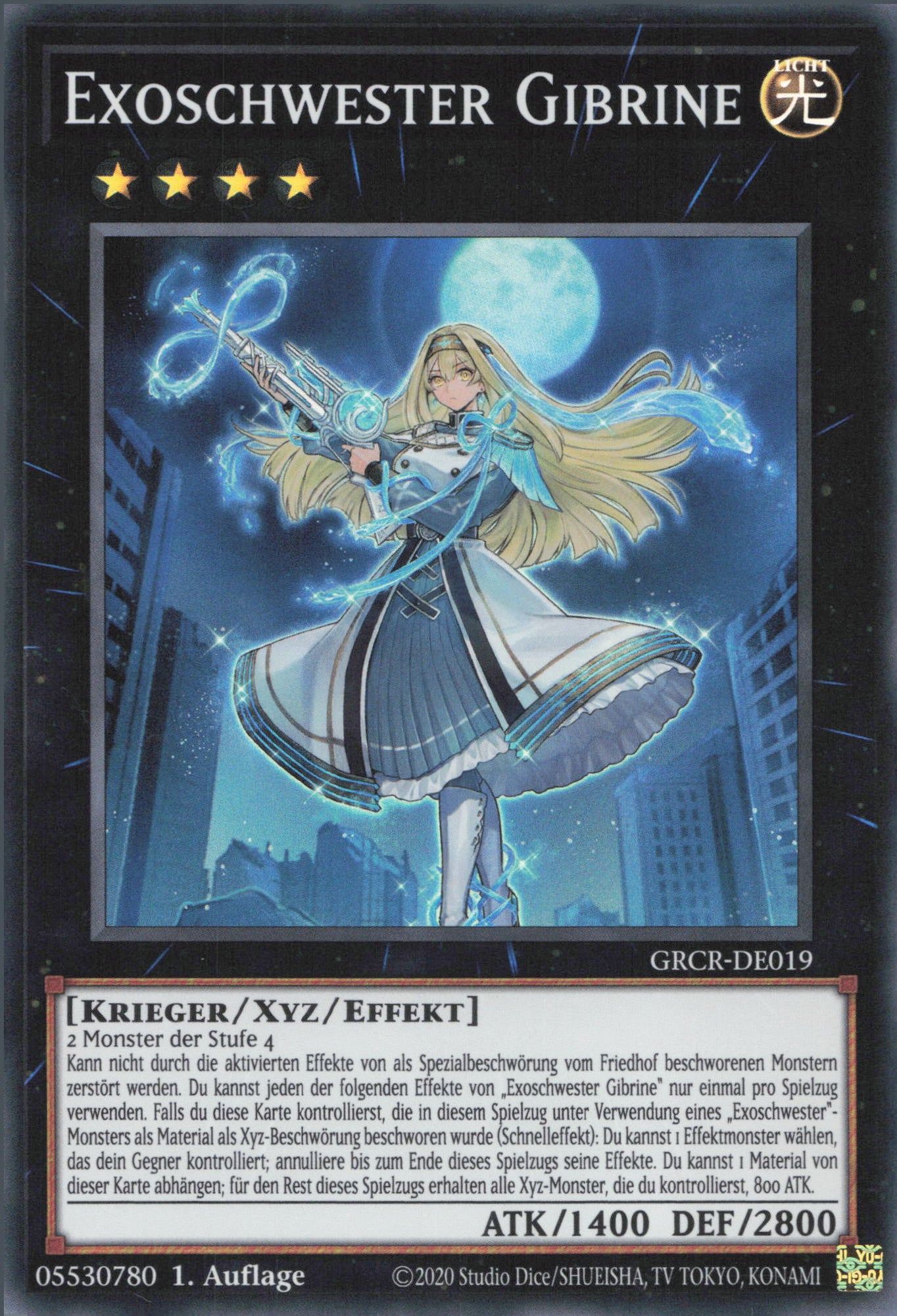Yugioh Exoschwester Gibrine GRCR-DE019 Super Rare Deutsch kaufen — ReCollectibles