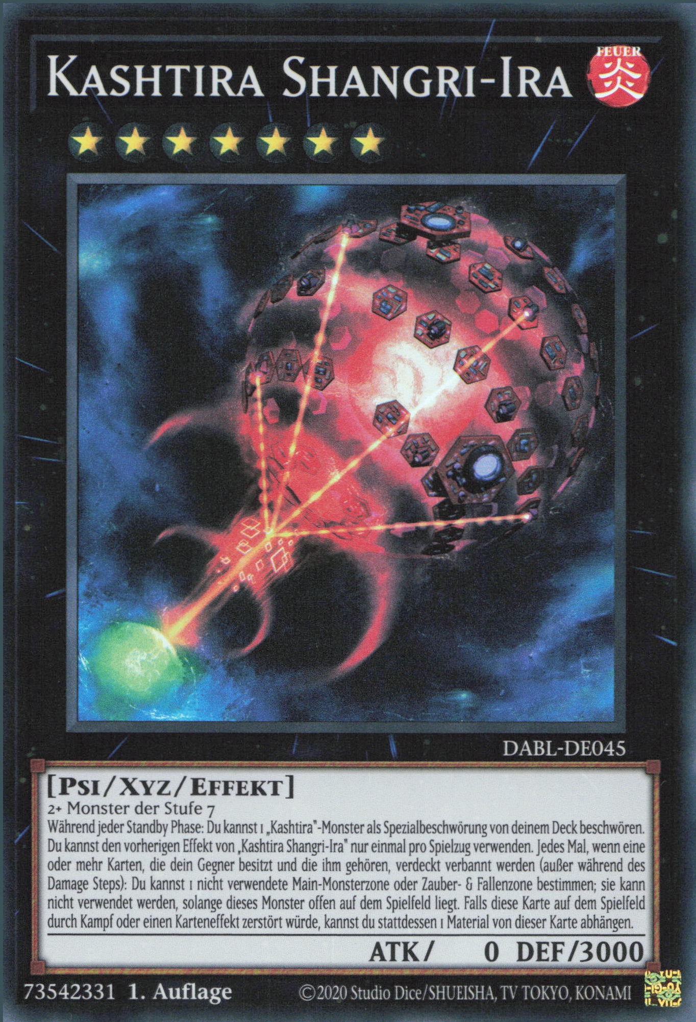 Yugioh Kashtira Shangri-Ira DABL-DE045 Super Rare Deutsch kaufen ...