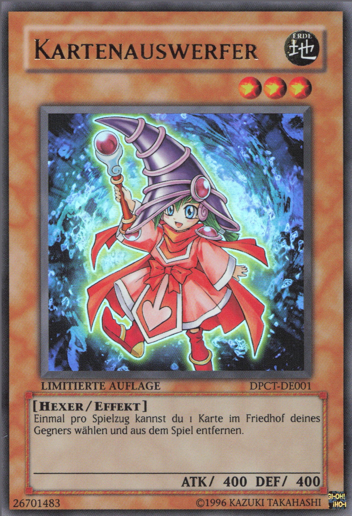 Yugioh Kartenauswerfer DPCT-DE001 Ultra Rare Deutsch kaufen ...