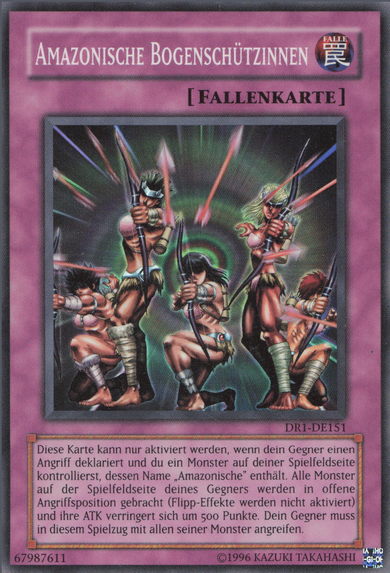 Yugioh Amazonische Bogenschützinnen DR1-DE151 Super Rare Deutsch kaufen ...