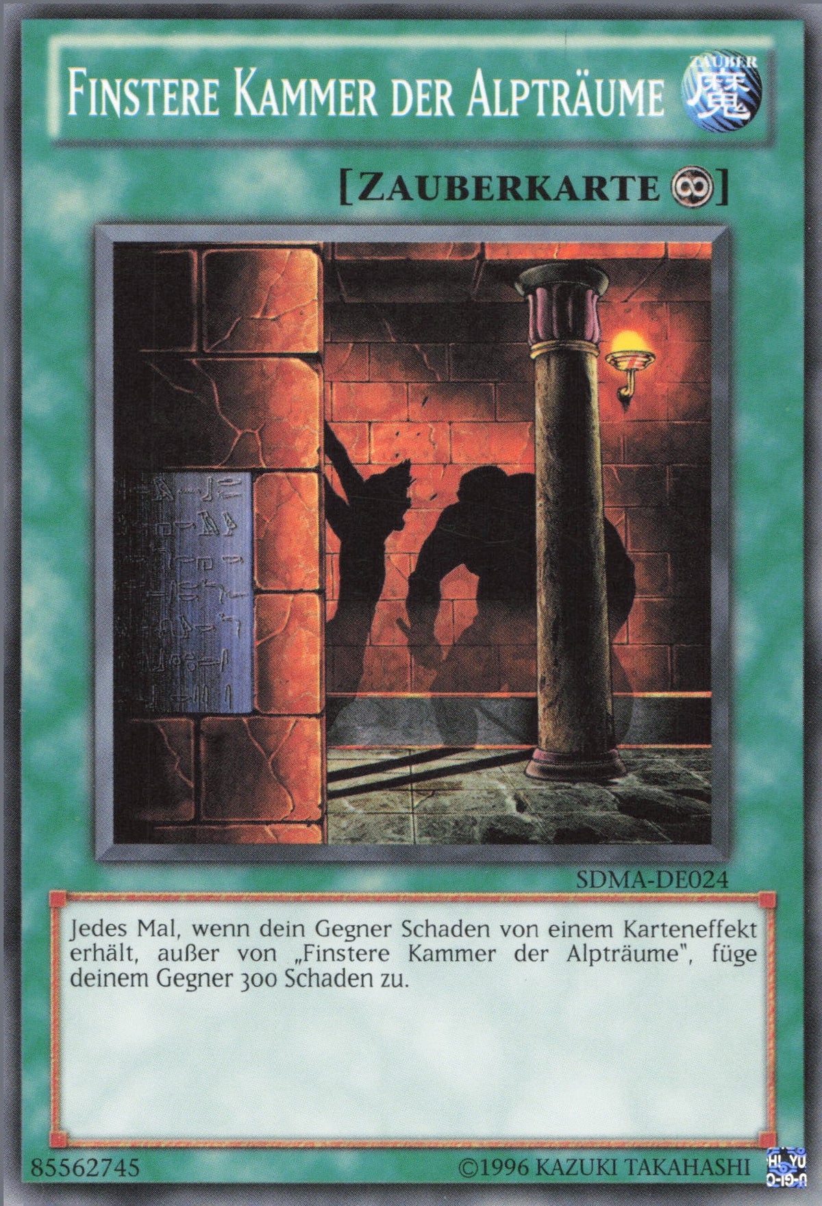 Yugioh Finstere Kammer der Albträume SDMA-DE024 Common Deutsch kaufen ...