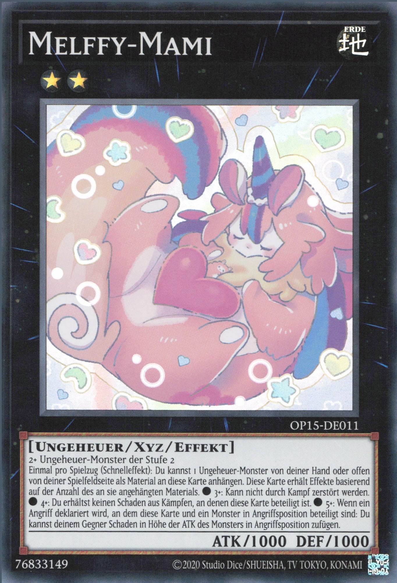 Yugioh Melffy-Mami OP15-DE011 Super Rare Deutsch kaufen — ReCollectibles