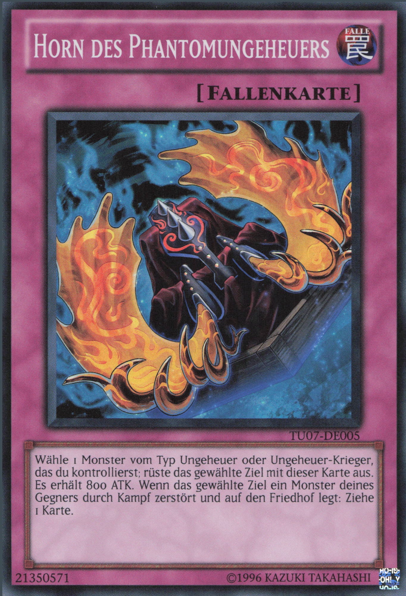 Yugioh Horn des Phantomungeheuers TU07-DE005 Super Rare Deutsch kaufen ...