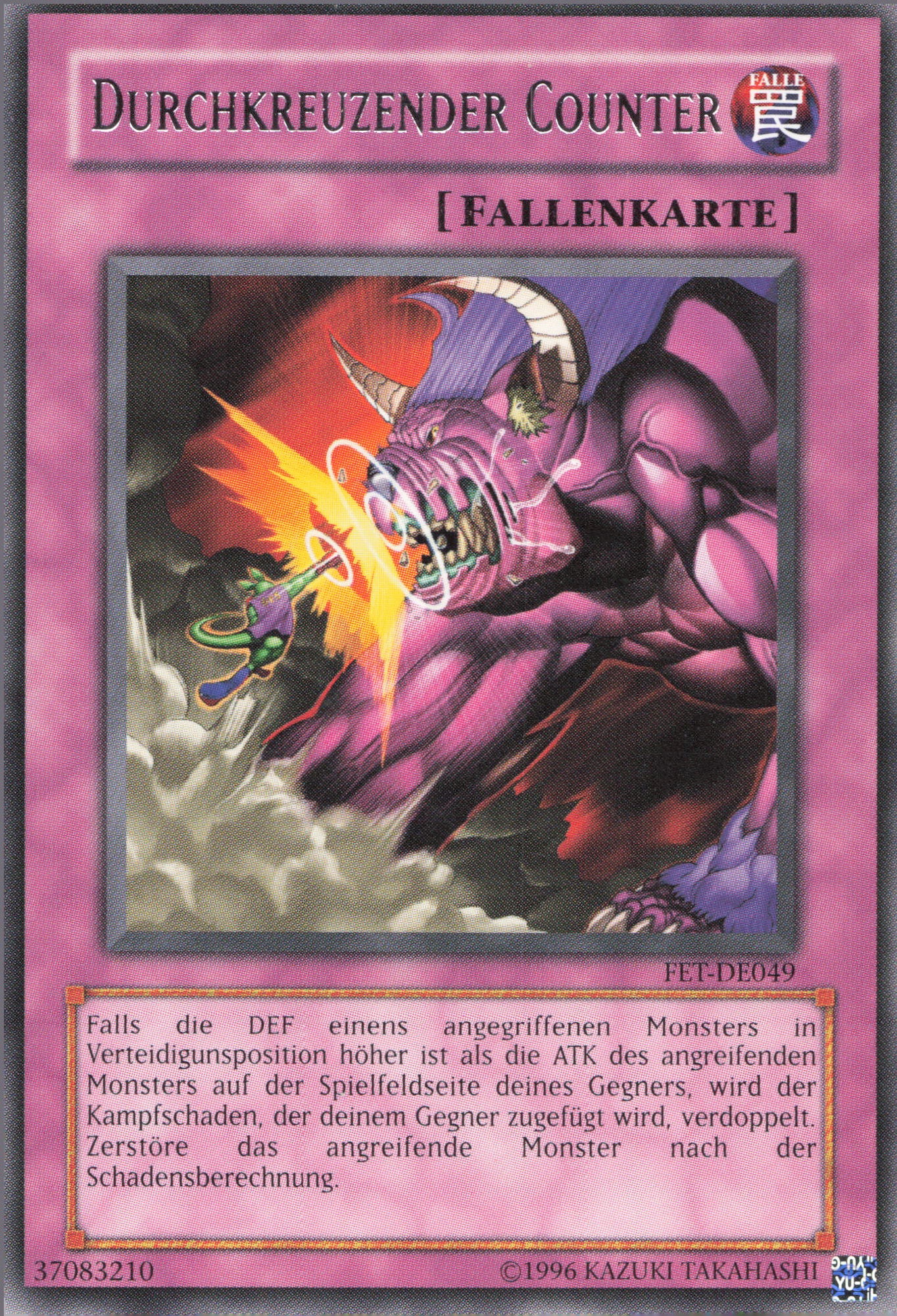 Yugioh Durchkreuzender Counter (V.1) FET-DE049 Rare Deutsch kaufen — ReCollectibles