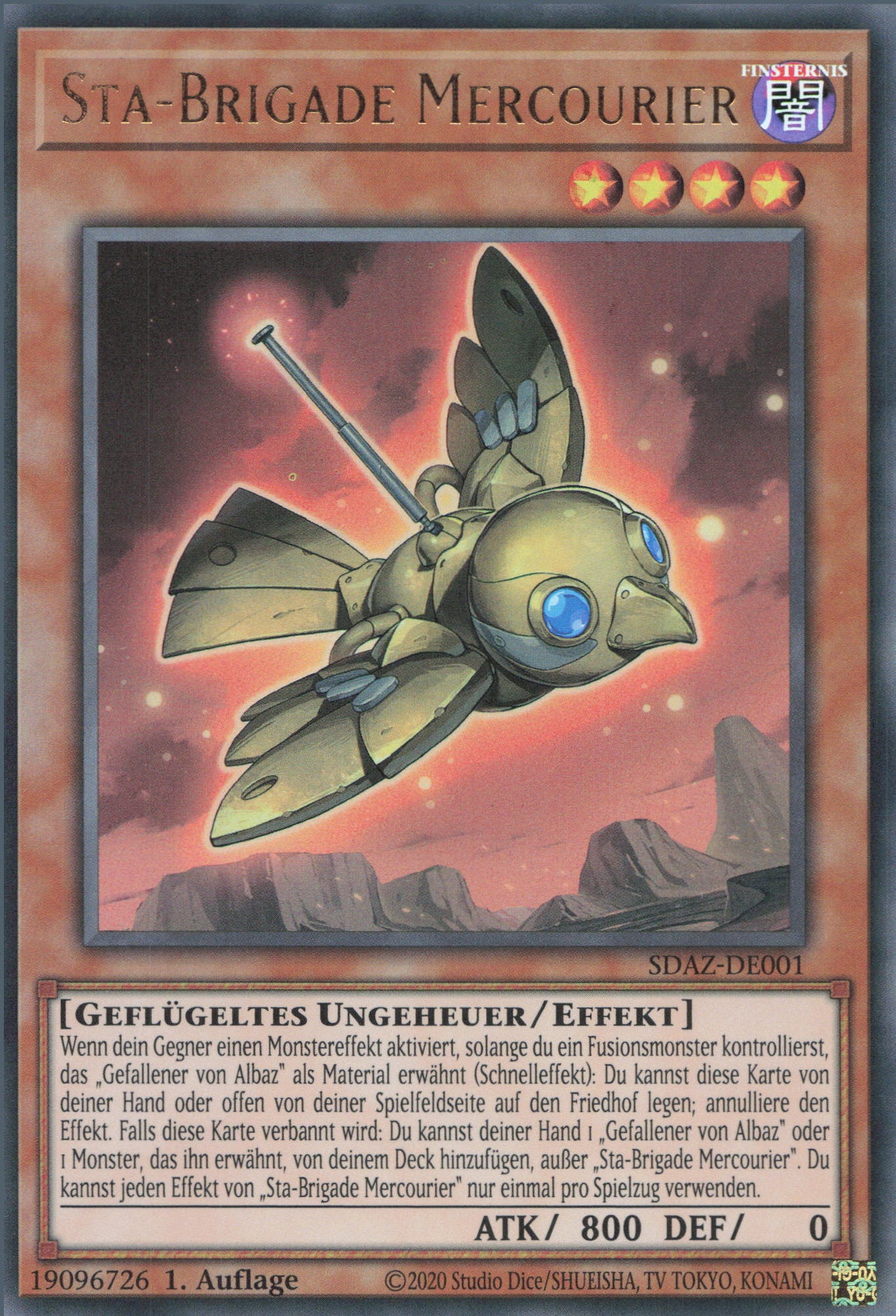Sta-Brigade Mercourier SDAZ-DE001 Ultra Rare — ReCollectibles