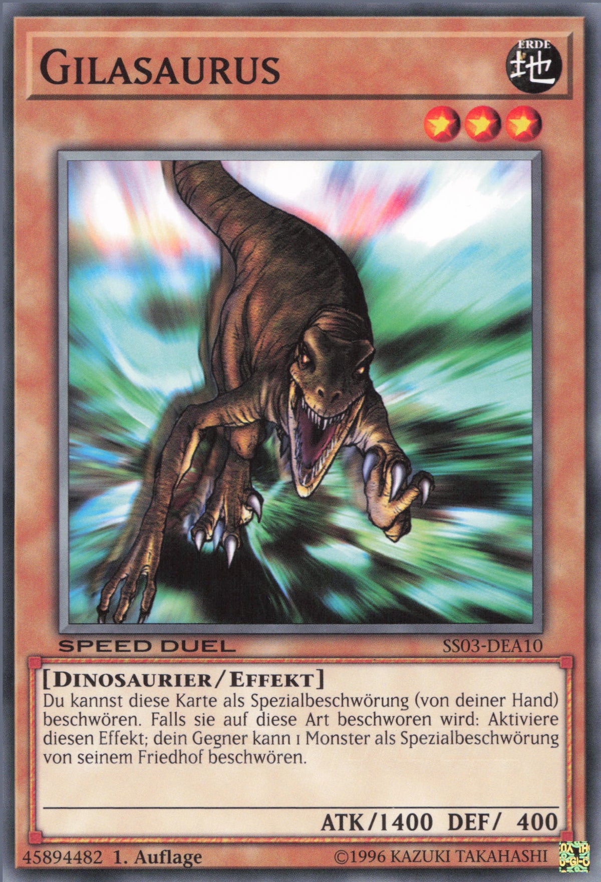 Yugioh Gilasaurus SS03-DEA10 Common Deutsch kaufen — ReCollectibles