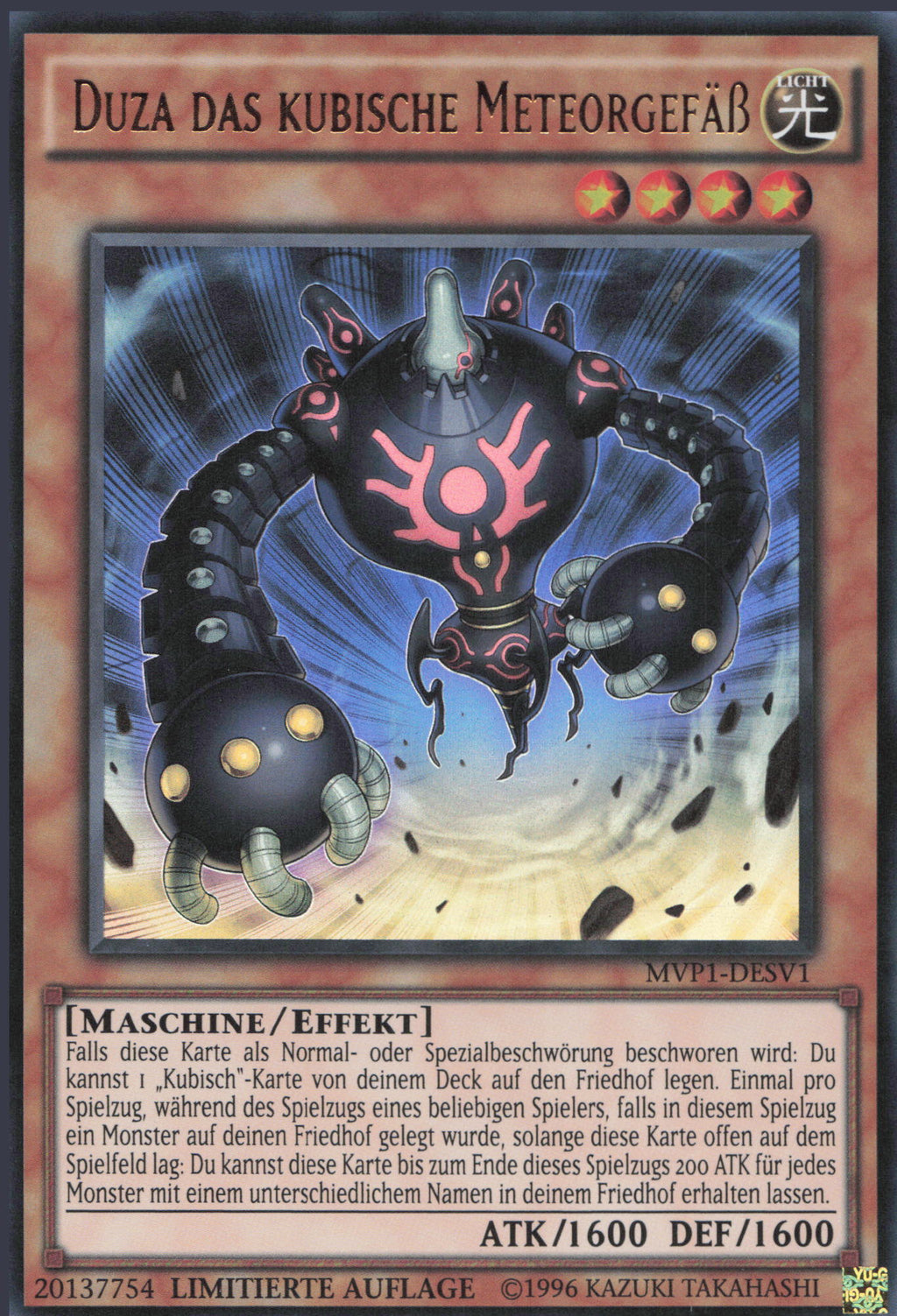 Yu-Gi-Oh! Duza the Meteor Cubic Vessel kaufen | ReCollectibles.de