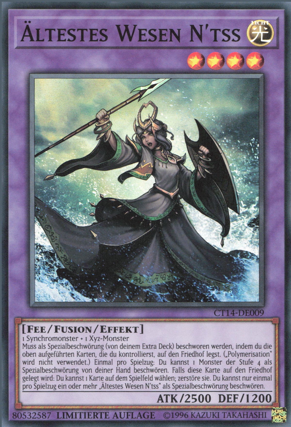 Yugioh Ältestes Wesen N'tss CT14-DE009 Super Rare Deutsch kaufen ...