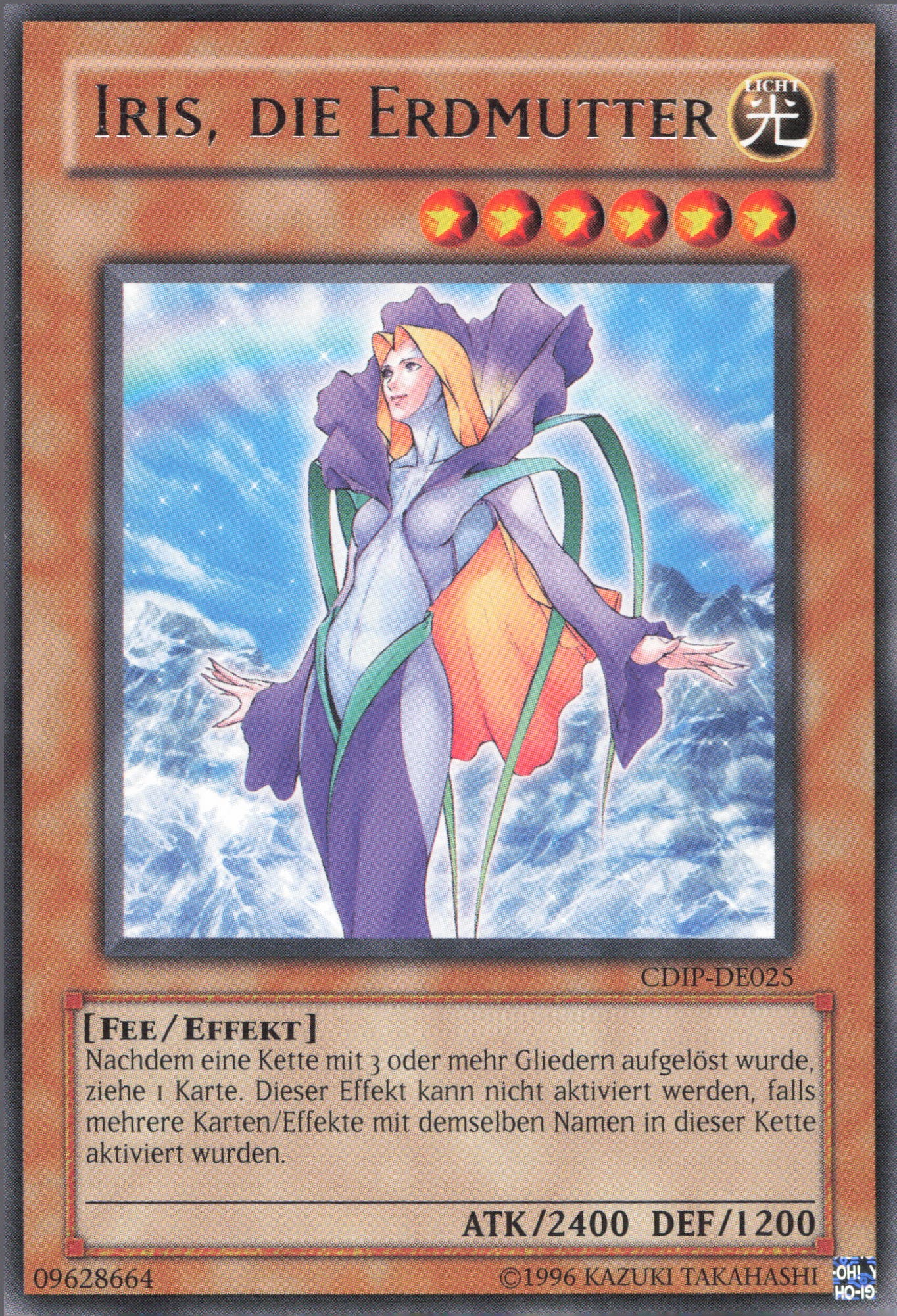 Yugioh Iris, die Erdmutter (V.1) CDIP-DE025 Rare Deutsch kaufen ...