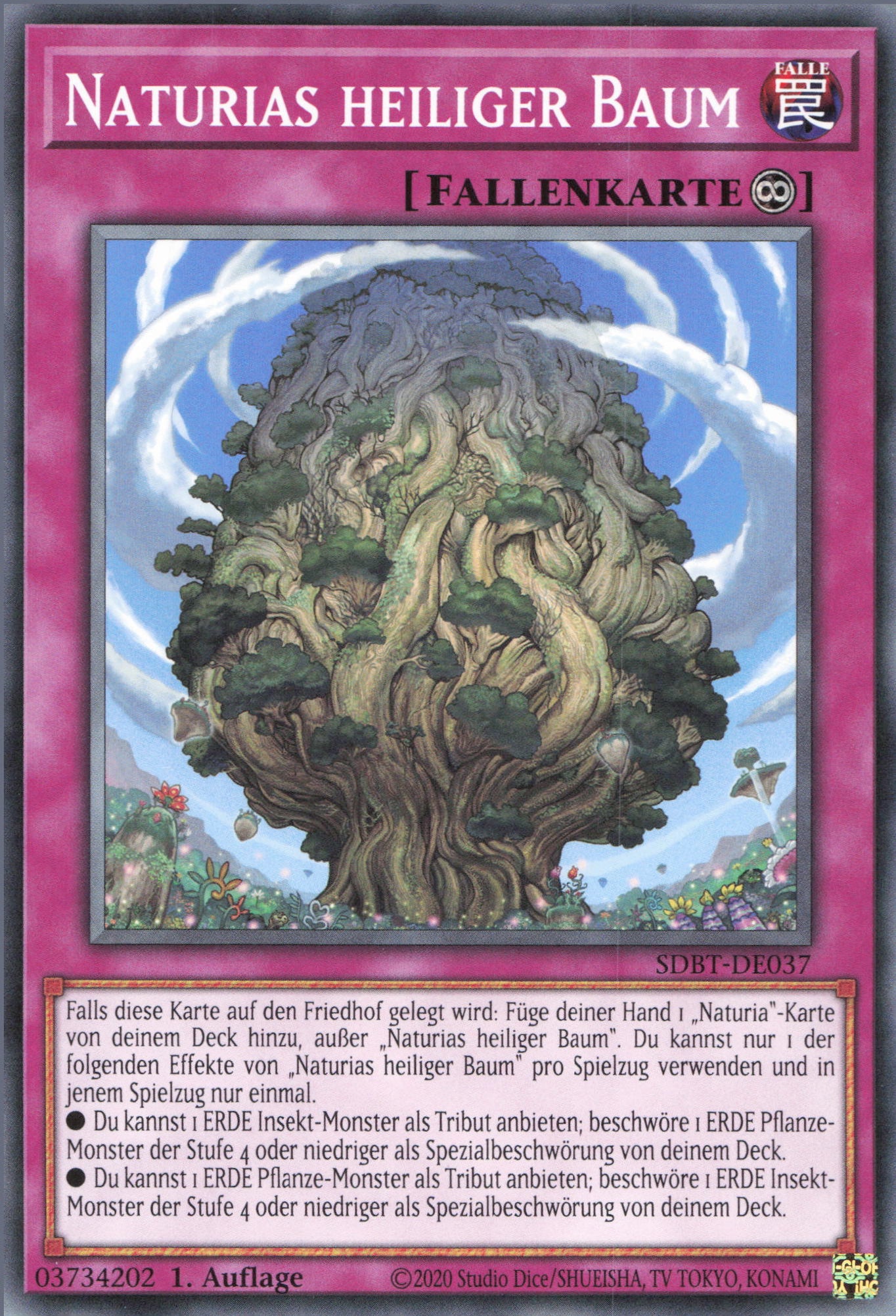 Naturias heiliger Baum SDBT-DE037 Common — ReCollectibles